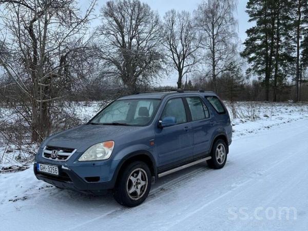Blue Honda CR-V 2003 in Ludza, with an engine capacity of 2.00 L and mileage of 350 thousand km for 850 €, photo 6 on AUTOMOTO.COM.LV