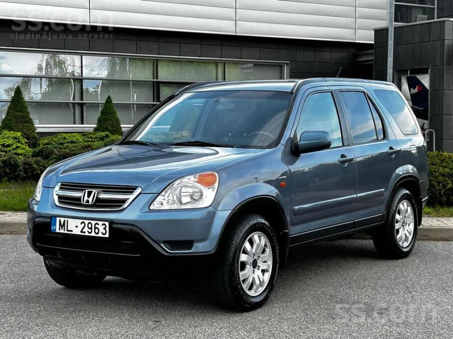Zils Honda CR-V 2003 Rīga, ar dzinēja tilpumu 2.00 L un nobraukumu 0 tūkst. km par 6700 €, foto 2 vietnē AUTOMOTO.COM.LV