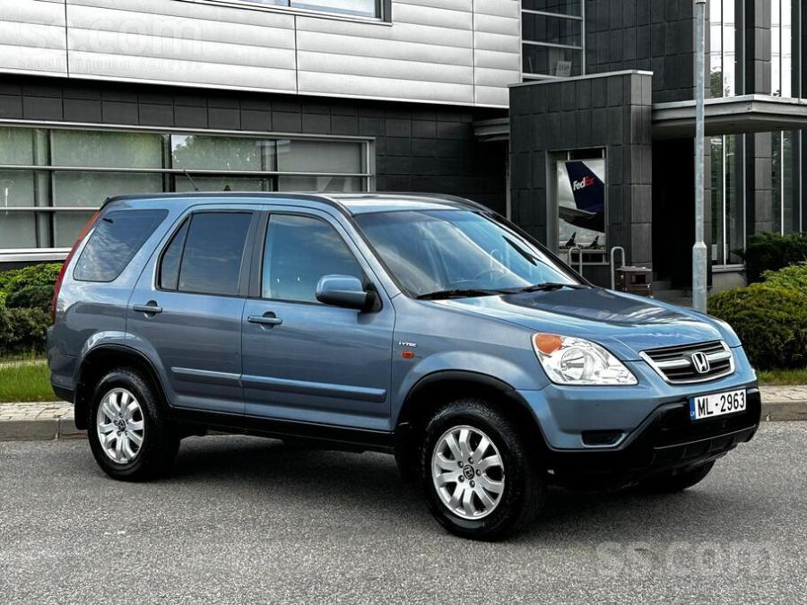 Zils Honda CR-V 2003 Rīga, ar dzinēja tilpumu 2.00 L un nobraukumu 0 tūkst. km par 6700 €, foto 9 vietnē AUTOMOTO.COM.LV