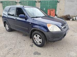 Blue Honda CR-V 2003 in Klaipeda, with an engine capacity of 2.40 L and mileage of 187 thousand km for 800 €, photo  on AUTOMOTO.COM.LV