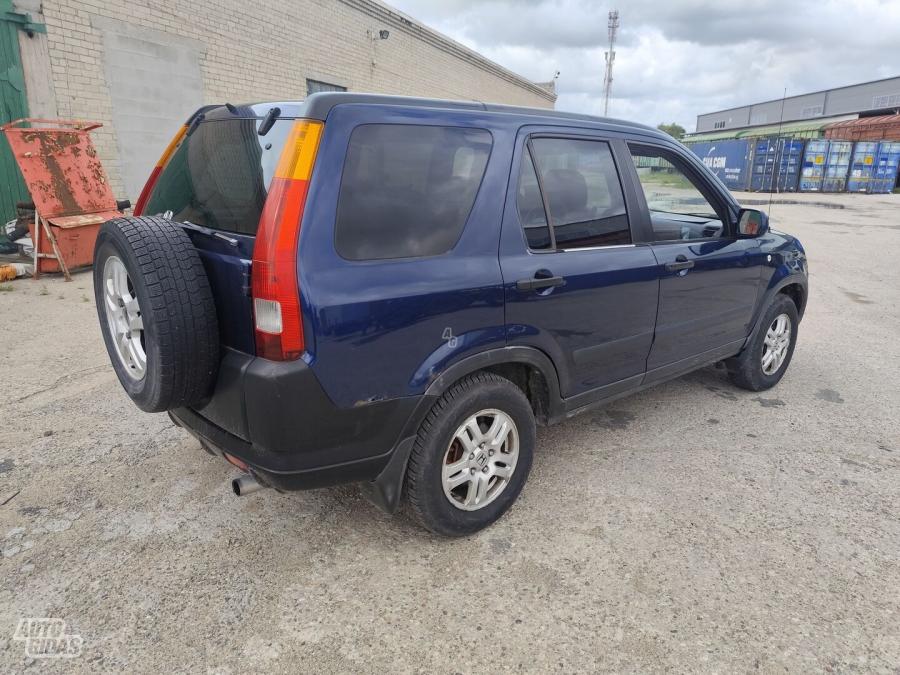 Blue Honda CR-V 2003 in Klaipeda, with an engine capacity of 2.40 L and mileage of 187 thousand km for 800 €, photo 5 on AUTOMOTO.COM.LV