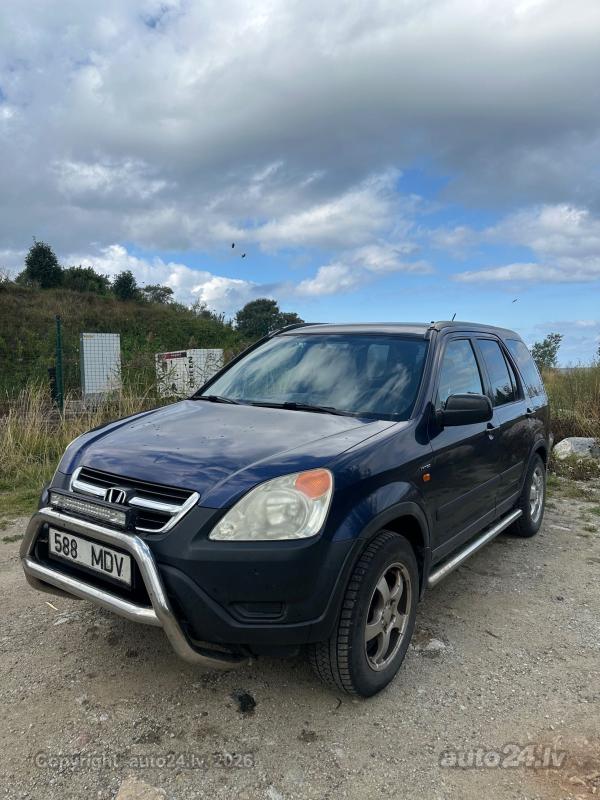 Blue Honda CR-V 2003 in Tallinn, with an engine capacity of 2.00 L and mileage of 260 thousand km for 1200 €, photo 2 on AUTOMOTO.COM.LV
