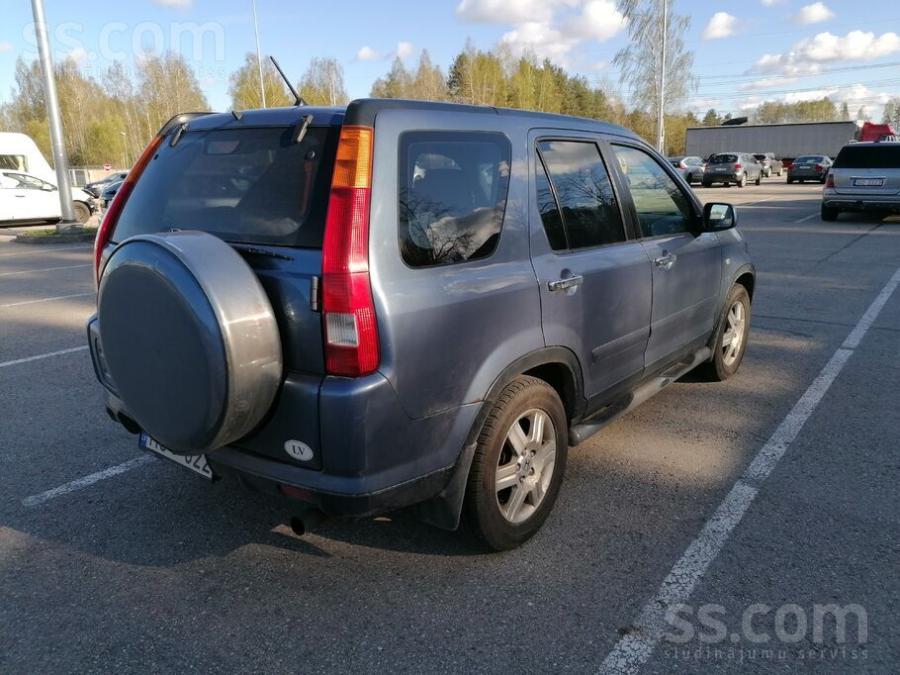 Zils Honda CR-V 2004 Rīga, ar dzinēja tilpumu 2.00 L un nobraukumu 326 tūkst. km par 2000 €, foto 3 vietnē AUTOMOTO.COM.LV