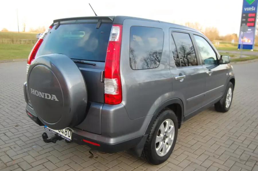 Blue Honda CR-V 2005 in Jekabpils, with an engine capacity of 2.20 L and mileage of 288 thousand km for 4600 €, photo 7 on AUTOMOTO.COM.LV