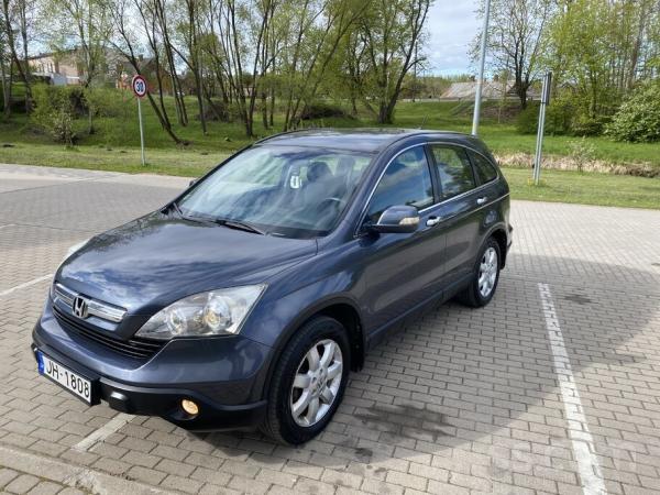 Blue Honda CR-V 2007 in Rezekne, with an engine capacity of 2.20 L and mileage of 0 thousand km for 4250 €, photo 2 on AUTOMOTO.COM.LV