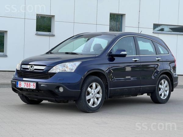 Blue Honda CR-V 2007 in Rezekne, with an engine capacity of 2.00 L and mileage of 0 thousand km for 4390 €, photo 2 on AUTOMOTO.COM.LV