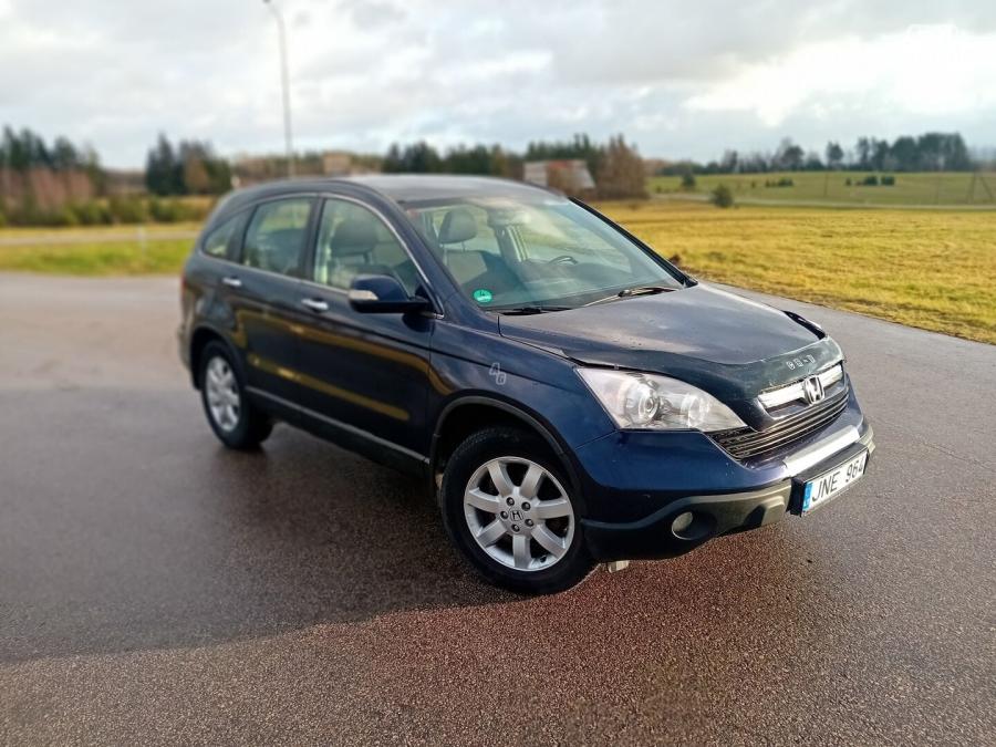 Blue Honda CR-V 2007 in Ignalina, with an engine capacity of 2.20 L and mileage of 239 thousand km for 3850 €, photo 1 on AUTOMOTO.COM.LV
