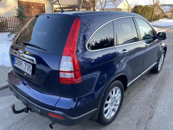 Blue Honda CR-V 2007 in Alytus, with an engine capacity of 2.00 L and mileage of 239 thousand km for 5400 €, photo 4 on AUTOMOTO.COM.LV