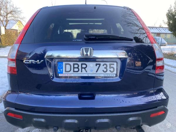 Blue Honda CR-V 2007 in Alytus, with an engine capacity of 2.00 L and mileage of 239 thousand km for 5400 €, photo 6 on AUTOMOTO.COM.LV