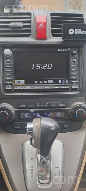 Blue Honda CR-V 2007 in Limbazi, with an engine capacity of 2.00 L and mileage of 233 thousand km for 4500 €, photo 11 on AUTOMOTO.COM.LV