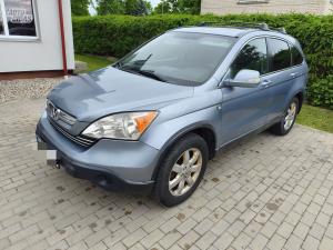 Blue Honda CR-V 2007 in Ukmerge, with an engine capacity of 2.40 L and mileage of 195 thousand km for 2500 €, photo 4 on AUTOMOTO.COM.LV