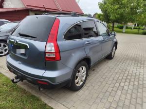 Blue Honda CR-V 2007 in Ukmerge, with an engine capacity of 2.40 L and mileage of 195 thousand km for 2500 €, photo 5 on AUTOMOTO.COM.LV