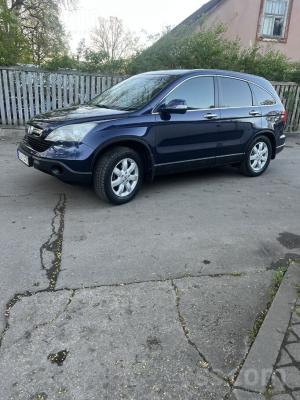 Blue Honda CR-V 2007 in Riga, with an engine capacity of 2.00 L and mileage of 296 thousand km for 3650 €, photo  on AUTOMOTO.COM.LV