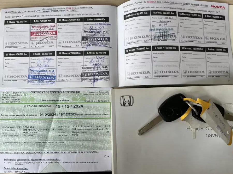 Синий Хонда СРВ 2007 в Екабпилс, объемом двигателя 2.20 л и пробегом 233 тыс. км за 6500 €, фото 33 на AUTOMOTO.COM.LV