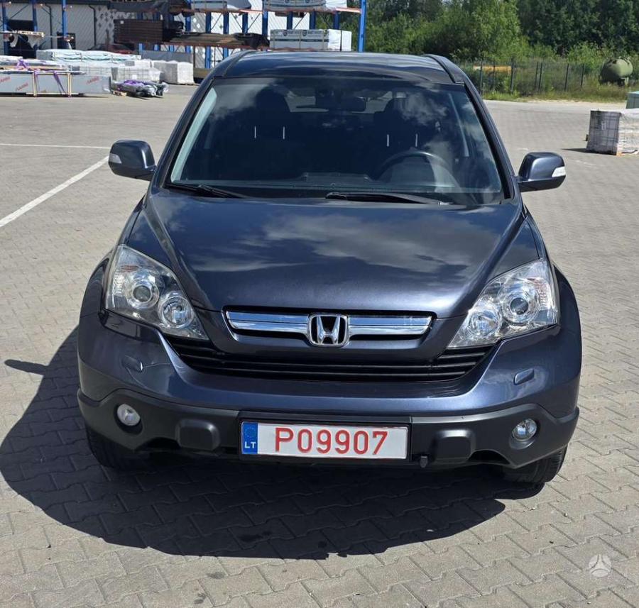 Blue Honda CR-V 2007 in Siauliai, with an engine capacity of 2.00 L and mileage of 236 thousand km for 4200 €, photo 4 on AUTOMOTO.COM.LV