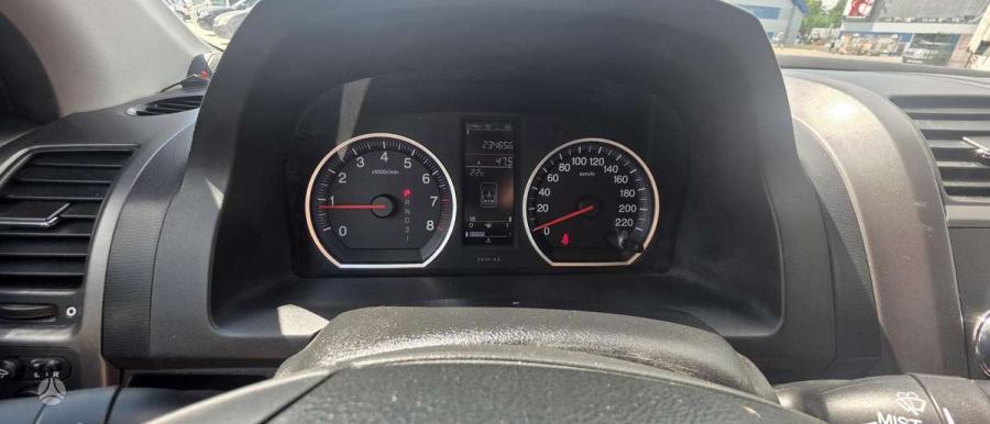 Blue Honda CR-V 2007 in Siauliai, with an engine capacity of 2.00 L and mileage of 236 thousand km for 4200 €, photo 18 on AUTOMOTO.COM.LV