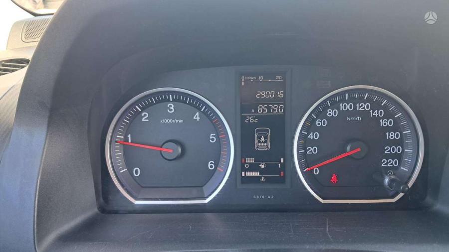 Blue Honda CR-V 2007 in Marijampole, with an engine capacity of 2.20 L and mileage of 290 thousand km for 3750 €, photo 15 on AUTOMOTO.COM.LV