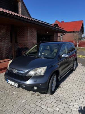 Blue Honda CR-V 2007 in Kaunas, with an engine capacity of 2.20 L and mileage of 321 thousand km for 4900 €, photo 8 on AUTOMOTO.COM.LV
