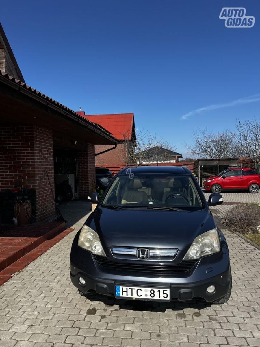 Blue Honda CR-V 2007 in Kaunas, with an engine capacity of 2.20 L and mileage of 321 thousand km for 4900 €, photo 9 on AUTOMOTO.COM.LV