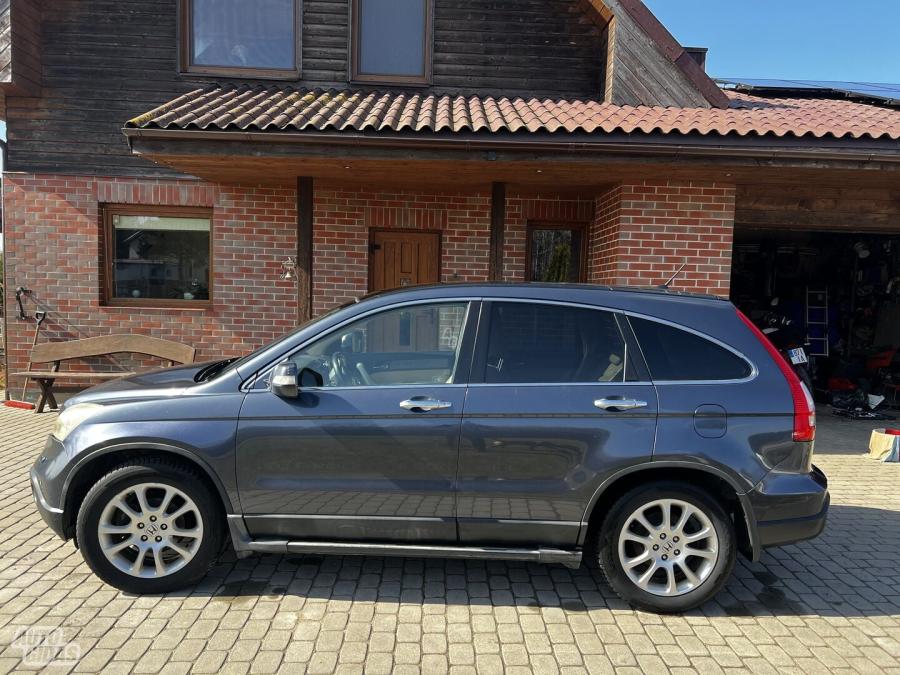 Blue Honda CR-V 2007 in Kaunas, with an engine capacity of 2.20 L and mileage of 321 thousand km for 4900 €, photo 10 on AUTOMOTO.COM.LV