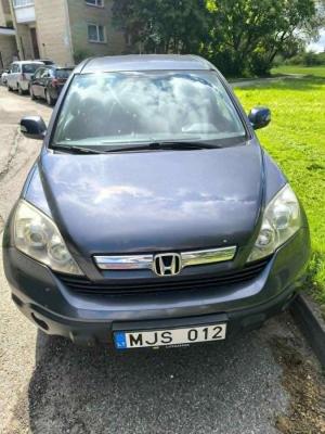 Blue Honda CR-V 2007 in Vilnius, with an engine capacity of 2.20 L and mileage of 240 thousand km for 4999 €, photo  on AUTOMOTO.COM.LV