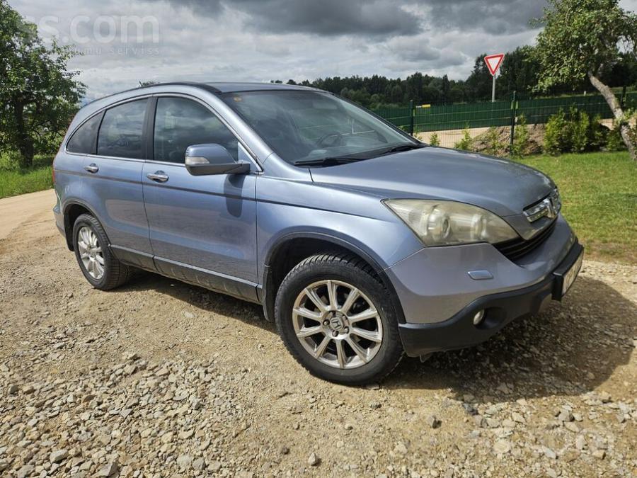 Zils Honda CR-V 2007 Valmiera, ar dzinēja tilpumu 2.00 L un nobraukumu 319 tūkst. km par 2990 €, foto 3 vietnē AUTOMOTO.COM.LV