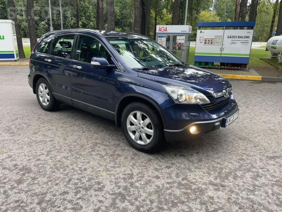 Blue Honda CR-V 2007 in Riga, with an engine capacity of 2.00 L and mileage of 0 thousand km for 3499 €, photo 4 on AUTOMOTO.COM.LV