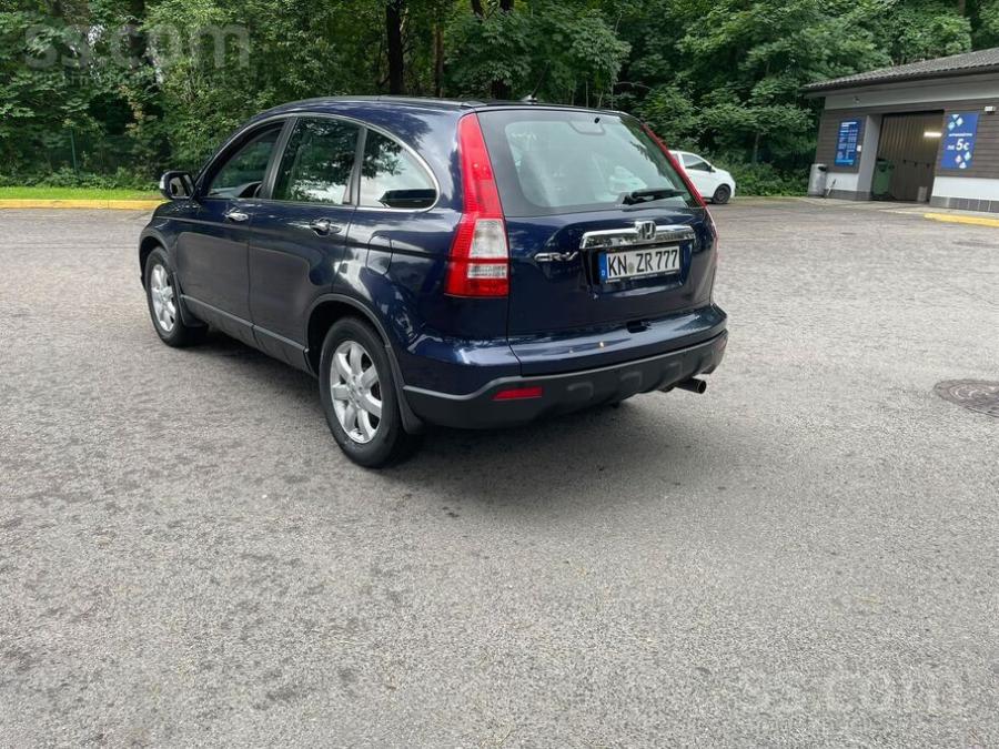 Blue Honda CR-V 2007 in Riga, with an engine capacity of 2.00 L and mileage of 0 thousand km for 3499 €, photo 6 on AUTOMOTO.COM.LV