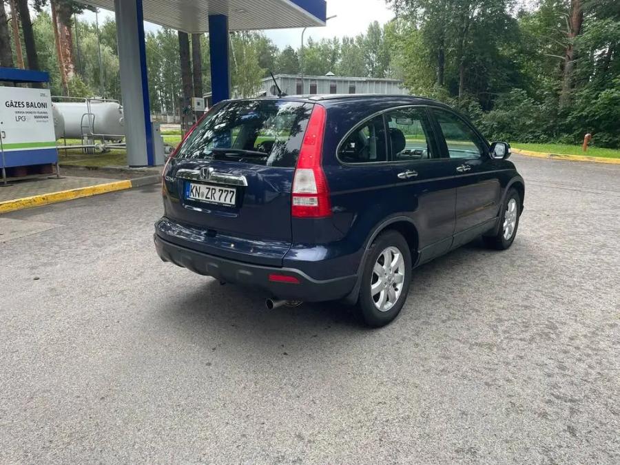 Blue Honda CR-V 2007 in Riga, with an engine capacity of 2.00 L and mileage of 0 thousand km for 3790 €, photo 7 on AUTOMOTO.COM.LV