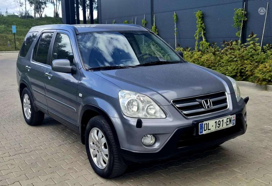 Blue Honda CR-V 2007 in Vilnius, with an engine capacity of 2.20 L and mileage of 278 thousand km for 4750 €, photo 13 on AUTOMOTO.COM.LV