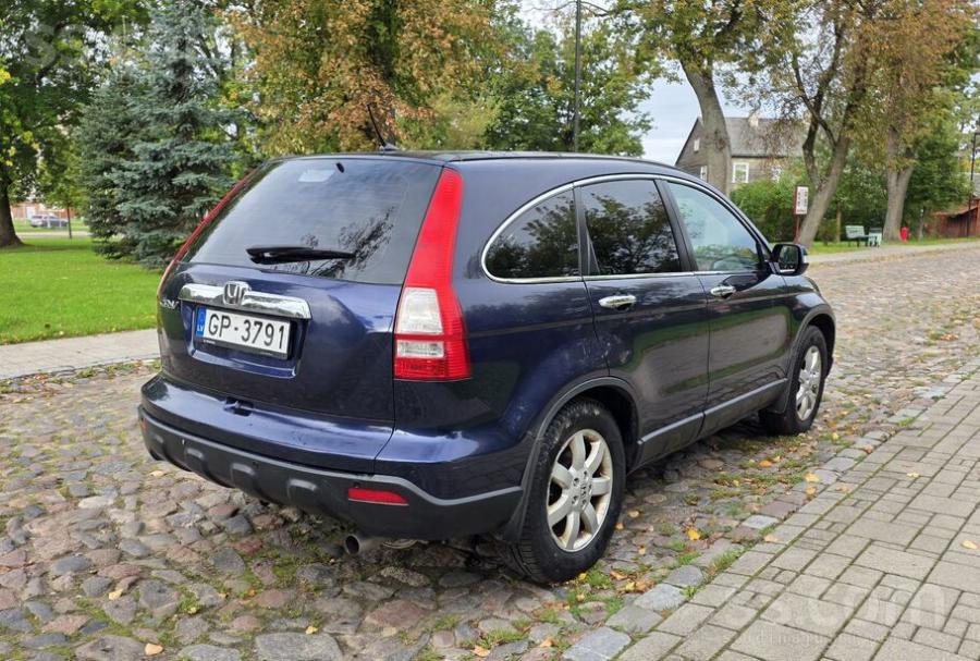 Blue Honda CR-V 2007 in Jelgava, with an engine capacity of 2.00 L and mileage of 0 thousand km for 2390 €, photo 4 on AUTOMOTO.COM.LV