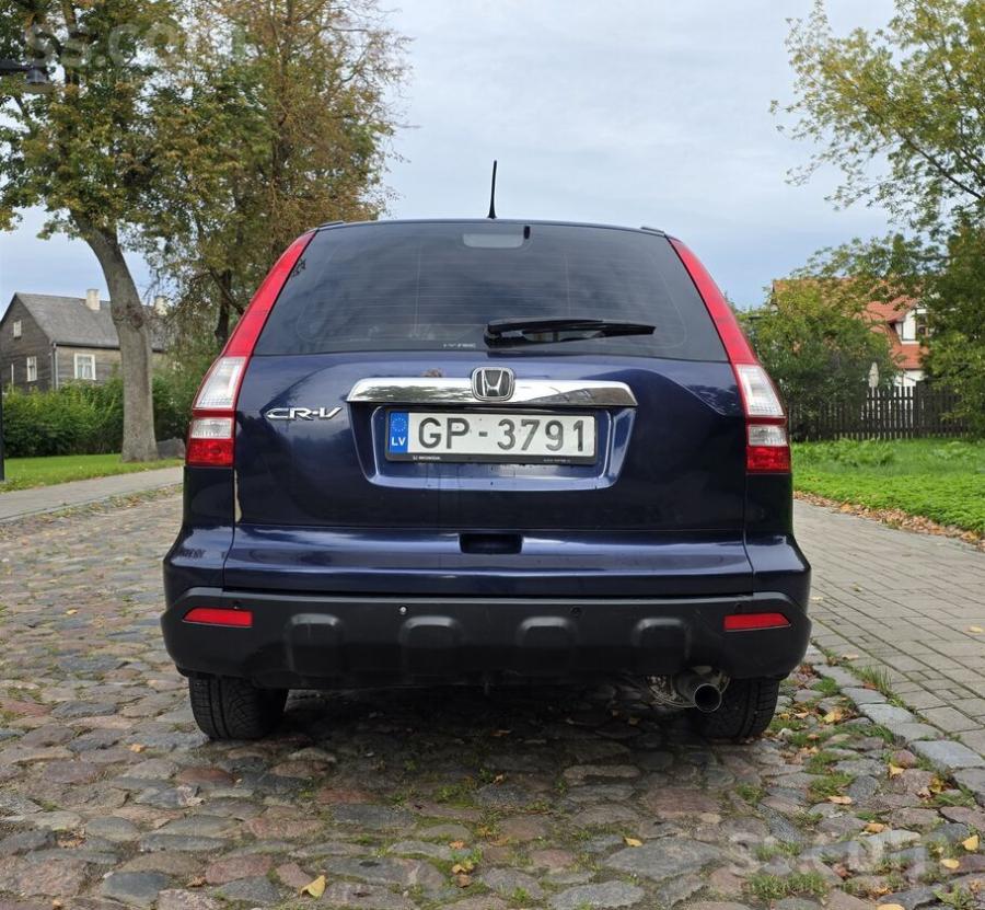 Blue Honda CR-V 2007 in Jelgava, with an engine capacity of 2.00 L and mileage of 0 thousand km for 2390 €, photo 7 on AUTOMOTO.COM.LV