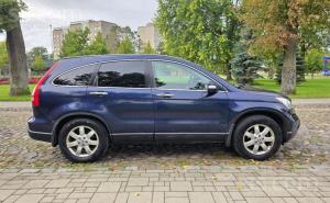 Blue Honda CR-V 2007 in Jelgava, with an engine capacity of 2.00 L and mileage of 0 thousand km for 2390 €, photo 8 on AUTOMOTO.COM.LV