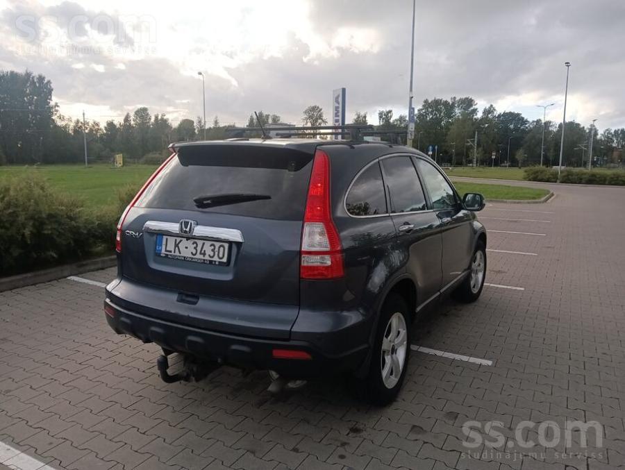 Blue Honda CR-V 2007 in Riga, with an engine capacity of 2.20 L and mileage of 420 thousand km for 4500 €, photo 10 on AUTOMOTO.COM.LV