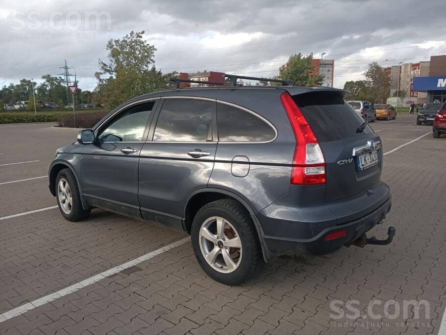 Blue Honda CR-V 2007 in Riga, with an engine capacity of 2.20 L and mileage of 420 thousand km for 4500 €, photo 11 on AUTOMOTO.COM.LV