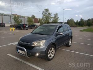Blue Honda CR-V 2007 in Riga, with an engine capacity of 2.20 L and mileage of 420 thousand km for 4500 €, photo 12 on AUTOMOTO.COM.LV