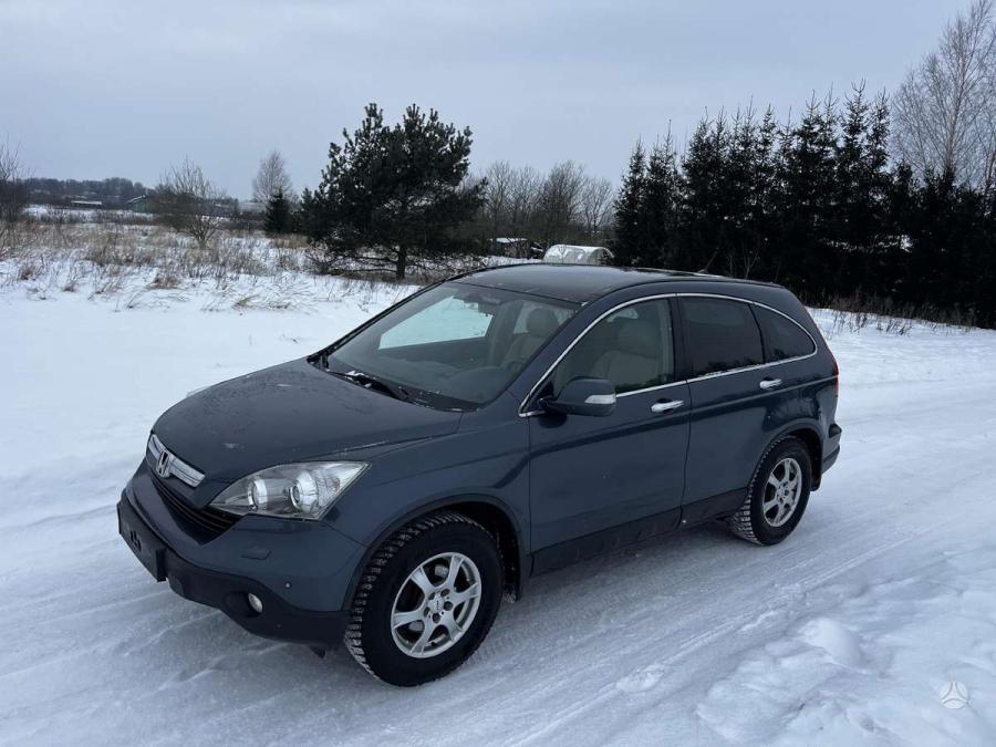 Blue Honda CR-V 2008 in Kaisiadorys, with an engine capacity of 2.00 L and mileage of 256 thousand km for 4850 €, photo 2 on AUTOMOTO.COM.LV