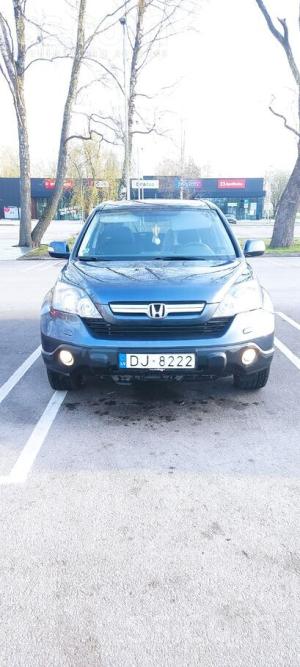 Blue Honda CR-V 2008 in Riga, with an engine capacity of 2.00 L and mileage of 236 thousand km for 4900 €, photo  on AUTOMOTO.COM.LV