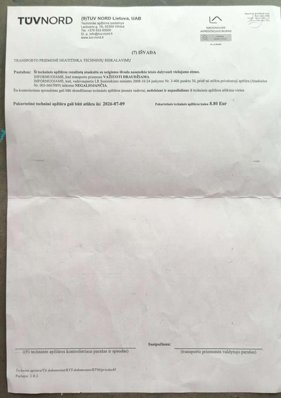 Синий Хонда СРВ 2008 в Вильнюс, объемом двигателя 2.20 л и пробегом 278 тыс. км за 2690 €, фото 15 на AUTOMOTO.COM.LV