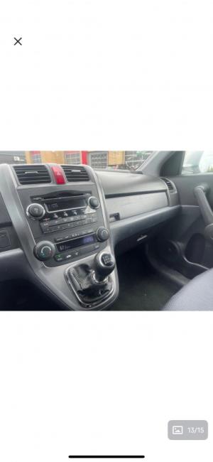 Blue Honda CR-V 2008 in Riga, with an engine capacity of 2.20 L and mileage of 261 thousand km for 5900 €, photo 8 on AUTOMOTO.COM.LV