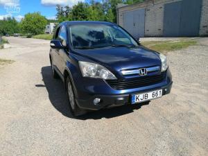 Blue Honda CR-V 2008 in Moletai, with an engine capacity of 2.20 L and mileage of 278 thousand km for 3200 €, photo 4 on AUTOMOTO.COM.LV