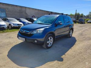 Blue Honda CR-V 2008 in Vilkaviskis, with an engine capacity of 2.20 L and mileage of 256 thousand km for 2500 €, photo  on AUTOMOTO.COM.LV