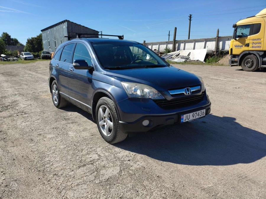 Blue Honda CR-V 2008 in Vilkaviskis, with an engine capacity of 2.20 L and mileage of 256 thousand km for 2500 €, photo 5 on AUTOMOTO.COM.LV