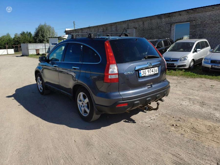 Blue Honda CR-V 2008 in Vilkaviskis, with an engine capacity of 2.20 L and mileage of 256 thousand km for 2500 €, photo 10 on AUTOMOTO.COM.LV