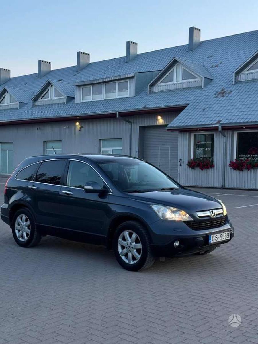 Zils Honda CR-V 2008 Kauņa, ar dzinēja tilpumu 2.00 L un nobraukumu 217 tūkst. km par 4600 €, foto 1 vietnē AUTOMOTO.COM.LV