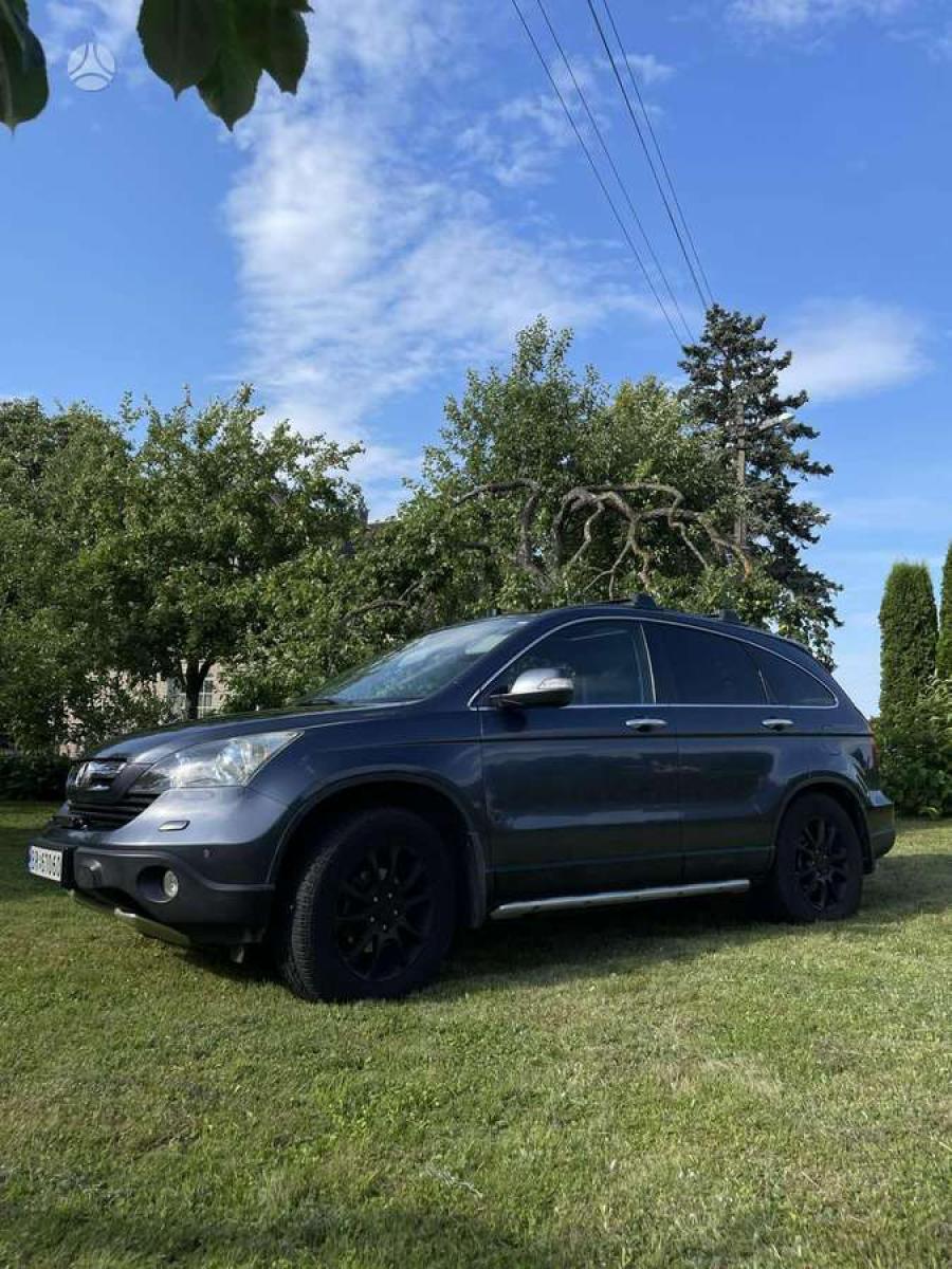 Zils Honda CR-V 2008 Panevēža, ar dzinēja tilpumu 2.20 L un nobraukumu 220 tūkst. km par 4150 €, foto 3 vietnē AUTOMOTO.COM.LV