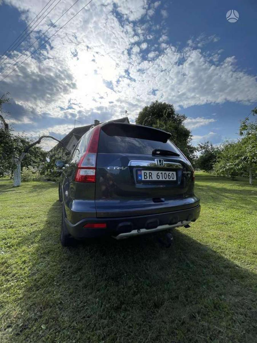 Zils Honda CR-V 2008 Panevēža, ar dzinēja tilpumu 2.20 L un nobraukumu 220 tūkst. km par 4150 €, foto 5 vietnē AUTOMOTO.COM.LV