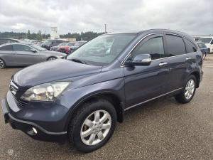 Blue Honda CR-V 2008 in Utena, with an engine capacity of 2.20 L and mileage of 226 thousand km for 5950 €, photo  on AUTOMOTO.COM.LV