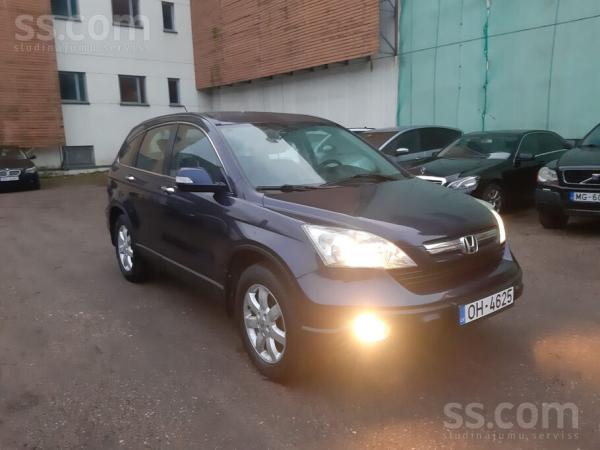 Blue Honda CR-V 2009 in Daugavpils, with an engine capacity of 2.20 L and mileage of 0 thousand km for 5950 €, photo 4 on AUTOMOTO.COM.LV