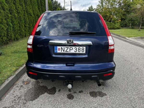 Blue Honda CR-V 2009 in Vilnius, with an engine capacity of 2.00 L and mileage of 270 thousand km for 3650 €, photo 6 on AUTOMOTO.COM.LV